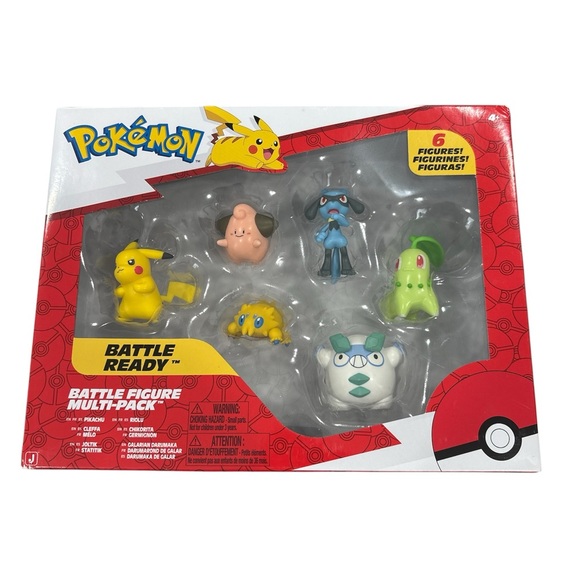 Pokemon | Toys | Pokemon Battle Figure Multipack Yellow Blue Green ...